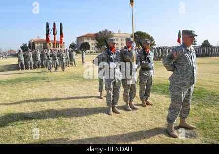 Brig. Gen. Donald G. Fryc and Command Sgt. Maj. Jerome Wiggins, command ...