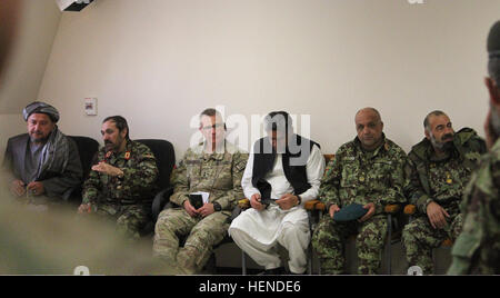 Maj. Gen. Abdul Hamid, commander, 205th Corps, Afghan National Army ...