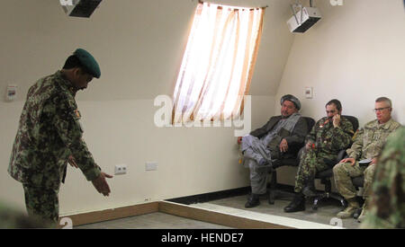 Maj. Gen. Abdul Hamid, commander, 205th Corps, Afghan National Army ...