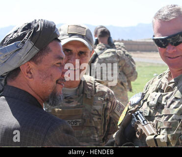Maj. Gen. Abdul Hamid, commander, 205th Corps, Afghan National Army ...