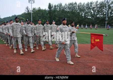 Soldiers of the 595th Maintenance Company, 498th Combat Sustainment ...