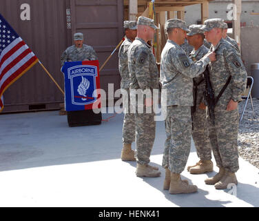 Col. Charles Preysler, 173rd Airborne Brigade Combat Team commander ...