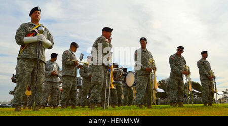 The 93rd Military Police Battalion commander and command Sgt. Maj ...