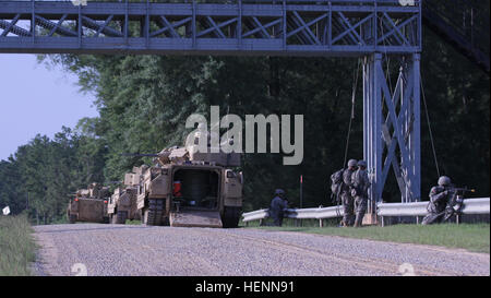Soldiers of Charlie Company, 155th Brigade Special Troops Battalion ...