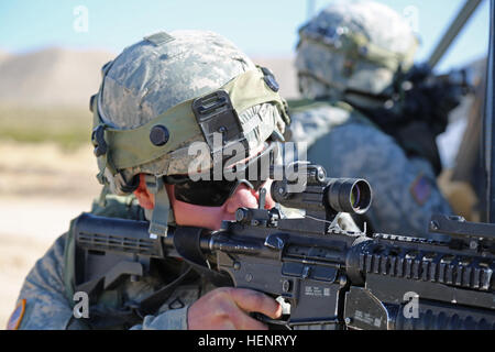 Soldiers from Alpha Battery, 2nd Battalion, 320th Field Artillery Regiment, 1st Brigade Combat ...