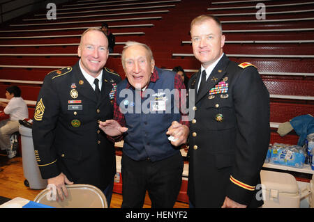 Fort Carson’s garrison commander, Col. Joel D. Hamilton, and Garrison ...