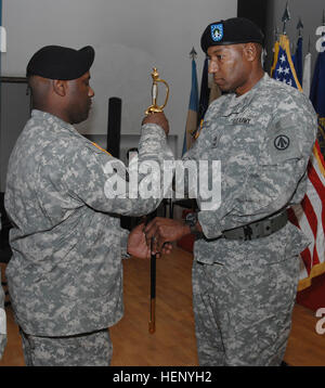 U.S. Army Col. Layton G. Dunbar Jr. and his wife Kate were presented ...