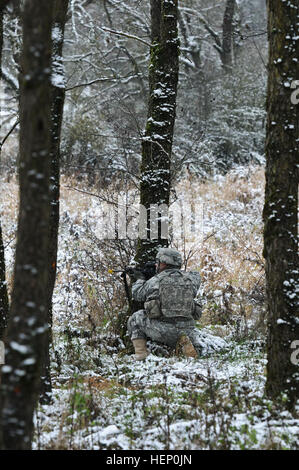 Soldiers from Bull Troop, 1st Squadron, 2nd Cavalry Regiment conducted ...