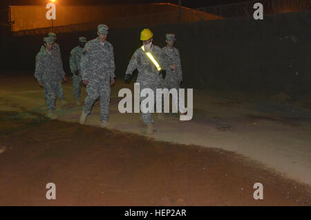 Col. Heath Roscoe, right, commander of the 36th Engineer Brigade, out ...