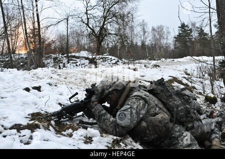 Dragoon troopers from 3rd Platoon, Apache Troop, 1st Squadron, 2nd ...