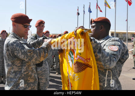 Lt. Col. Ryan Howell, commander for 4th Squadron, 3rd Cavalry Regiment ...