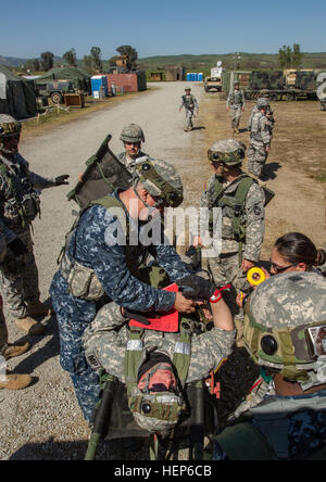 Soldiers from the 399th Combat Support Hospital, 804th Medical Brigade ...