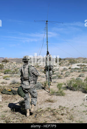 Artillery soldiers with Bravo Battery, 3rd Battalion, 320th Field ...