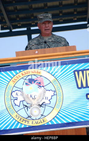 Lt. Gen. William G. Webster, the commanding general of Third Army, cuts ...