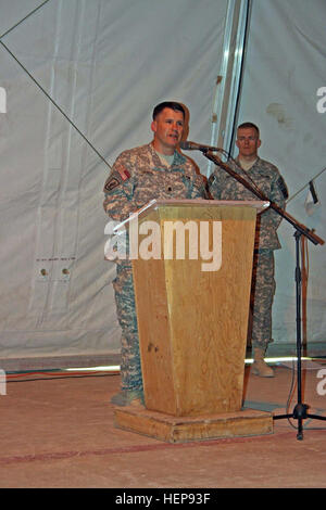 Lt. Col. Michael Fenzel, (left), 1st Battalion, 503rd Infantry Regiment ...