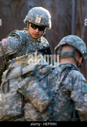 Participants in the Best Warrior Competitions complete teamwork ...