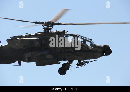 Apache pilots from 1-158th Aviation Regiment “Ghost Riders,” along with ...