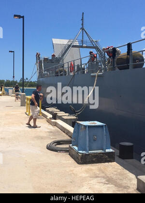 The Logistic Support Vessel, CW3 Harold A. Clinger (LSV-2) and ...