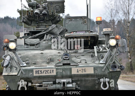 Troopers assigned to Alpha Troop, Regimental Engineer Squadron, 2nd ...