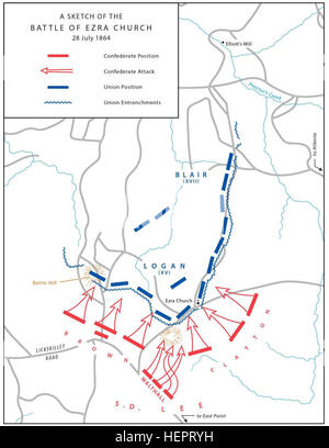 The Battle of Atlanta, fought on July 22, 1864, during the American ...
