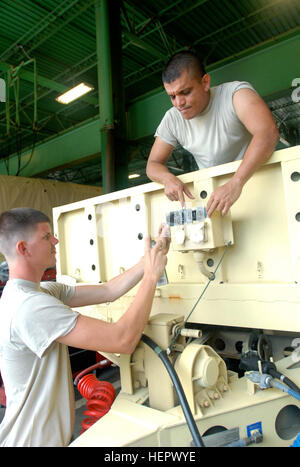U. S. Soldiers assigned to the 927th Combat Sustainment Support ...
