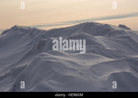 snowdrift isolated on white background close up Stock Photo - Alamy