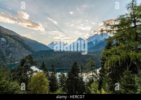 mountain lake at the fern pass Stock Photo - Alamy