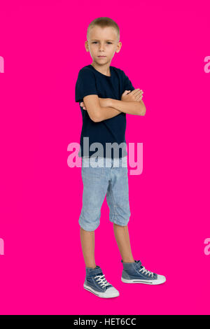 Little Boy Confidence Self Esteem Portrait Concept Stock Photo - Alamy