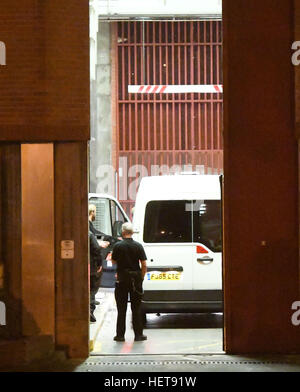 The scene at HMP Swaleside on the Isle of Sheppey in Kent where a ...
