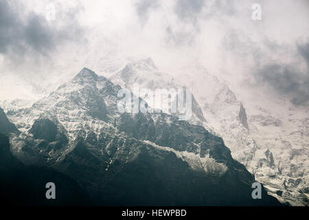 Chomrong Village Area, ABC trek (Annapurna Base Camp trek), Nepal Stock ...