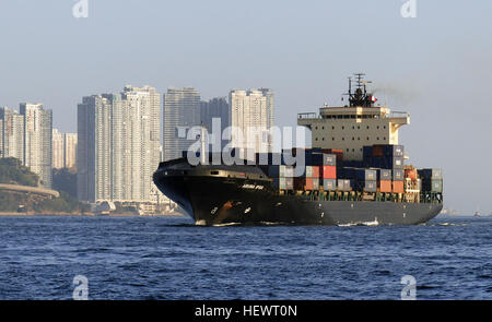The ARUNA IPSA, a container ship built in 2004 and registered under the ...