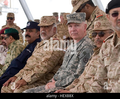 Lt. Gen. William G. Webster right, Third Army commanding general, Sgt ...