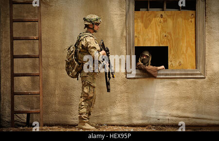 Pfc. Dustin Corbin, infantryman attached to Laghman Provincial ...