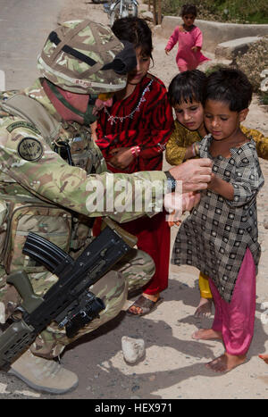 British navy Capt. Stuart Borland, deputy chief of stability operations ...