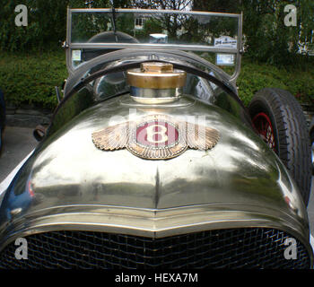 A Classic 1920s Bentley open-top sports, car at a motor rally Stock ...