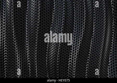 Dark metallic chain armor abstract soft background Stock Photo - Alamy