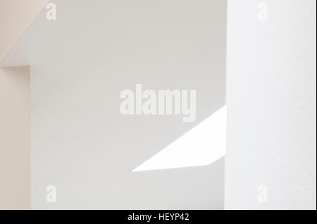 Interior design with images of simple shapes, patterns, walls, angles ...
