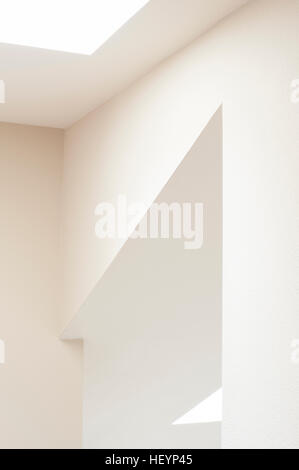 Interior design with images of simple shapes, patterns, walls, angles ...