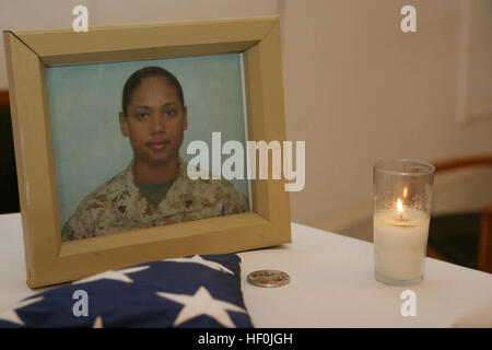 CAMP BLUE DIAMOND, AR RAMADI, Iraq -- The Marines of the camp's Ready ...