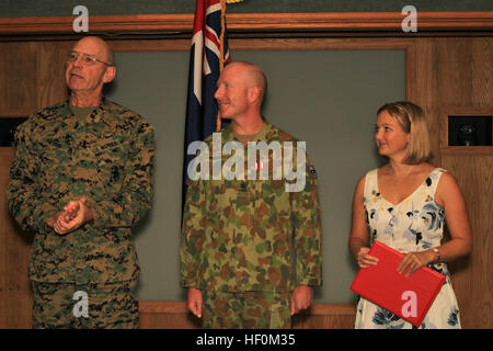 Lt. Gen. Duane D. Thiessen, commander, U.S. Marine Corps Forces ...