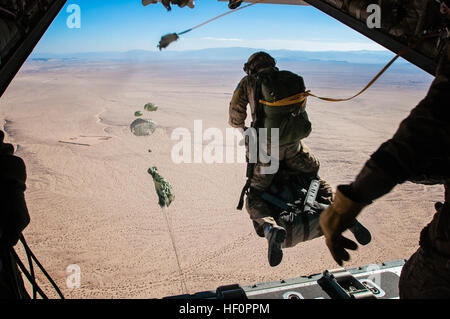 Guardian Angels with the 306th Rescue Squadron, U.S. Air Force, jump ...