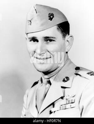 United States Marine Corps Captain Harold W. Bauer was promoted to ...