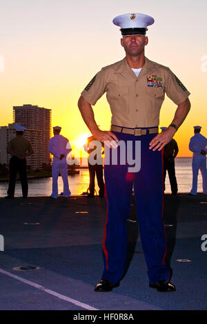 Sgt. Maj. Todd Parisi, 26th Marine Expeditionary Unit sergeant major ...
