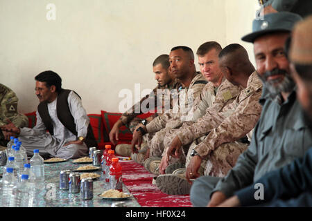 British Army Brigadier Stuart Skeates, deputy commander of Regional ...