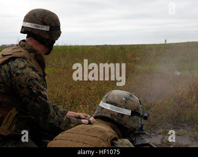 Behind the defilade Stock Photo - Alamy