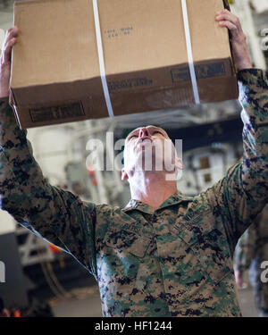 Sgt. Maj. Todd Parisi, 26th Marine Expeditionary Unit sergeant major ...