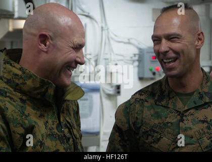 Sgt. Maj. Todd M. Parisi, 26th Marine Expeditionary Unit sergeant major ...