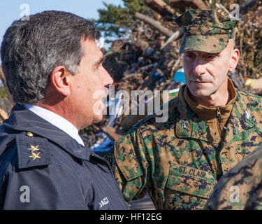 Col. Matthew St. Clair, 26th Marine Expeditionary Unit commanding ...