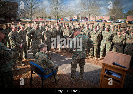 Brigadier General James W. Lukeman, the commanding general for 2nd ...