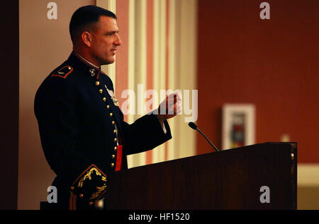 Col. Frank L. Donovan, the commanding officer of the 24th Marine ...